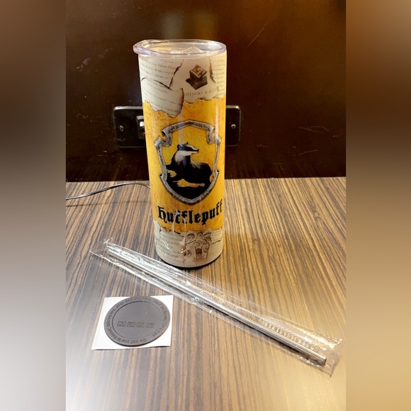 Kitchen | New 2oz Hufflepuff Tumbler | Poshmark